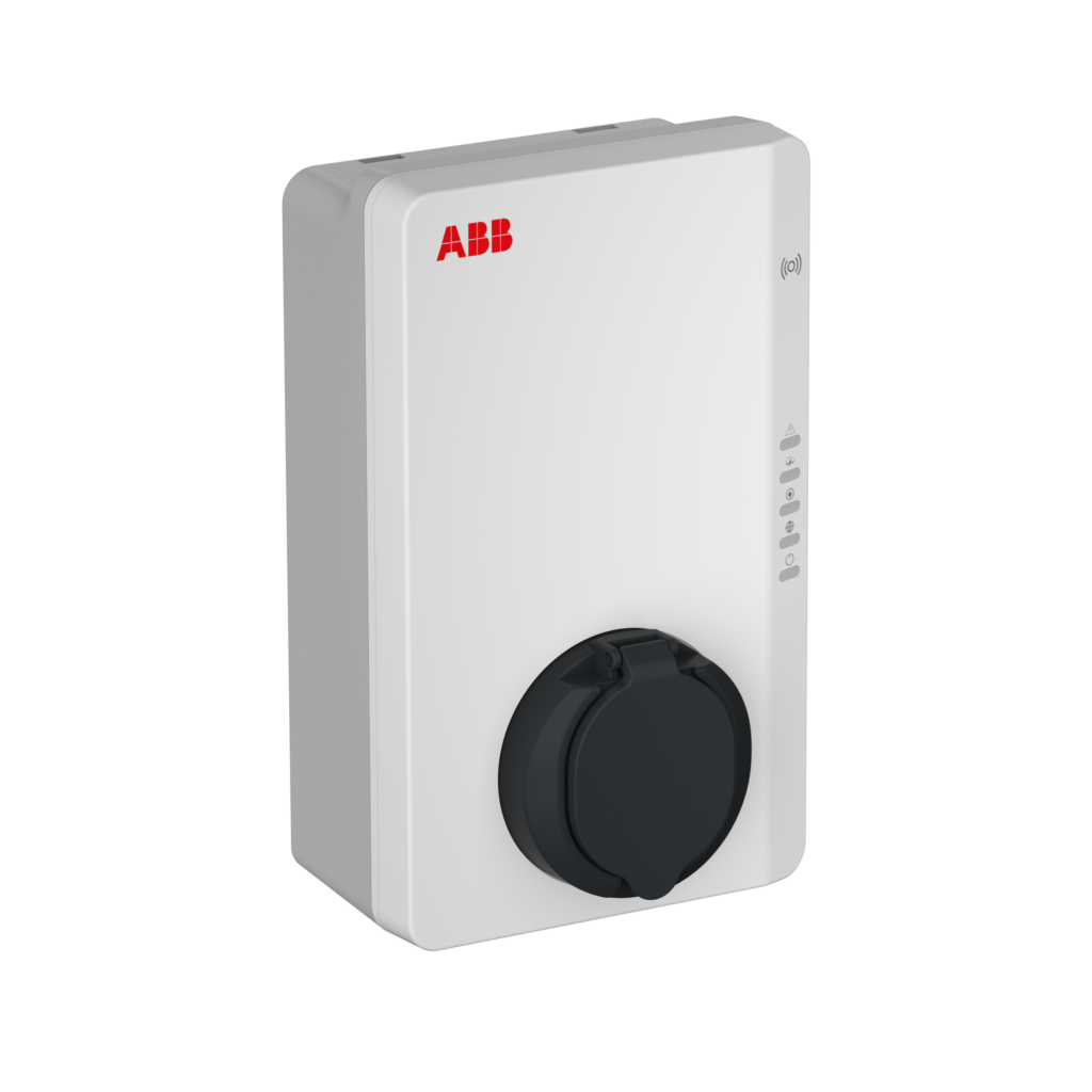 #ABB Έξυπνος Φορτιστής 3Φ/22kW/32A Type 2 RFID 4G | EVPOWER ABB